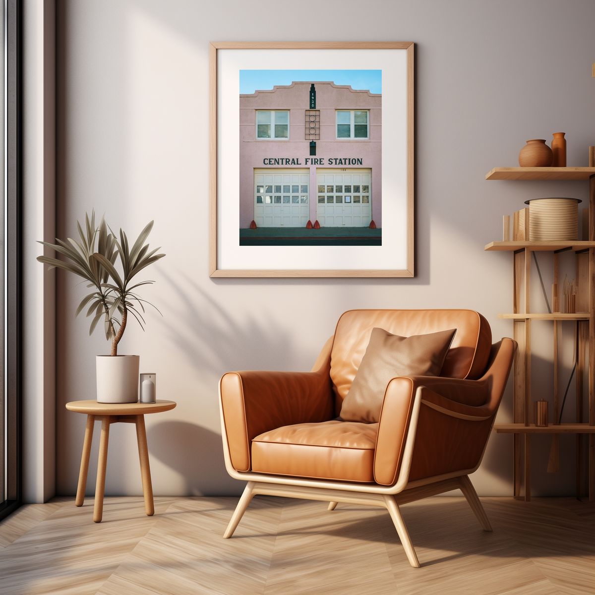 Central Fire Station, Marfa | On the Roadside: Posters, Framed Wall Art ...