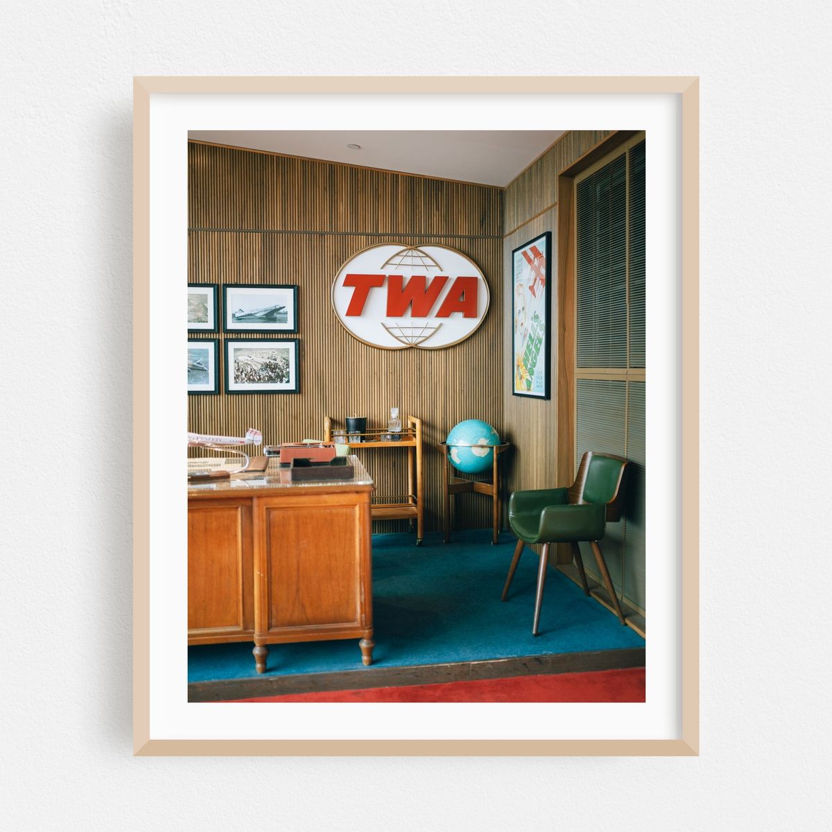Howard Hughes' Office, TWA Flight Center 01 | On the Roadside: Posters ...