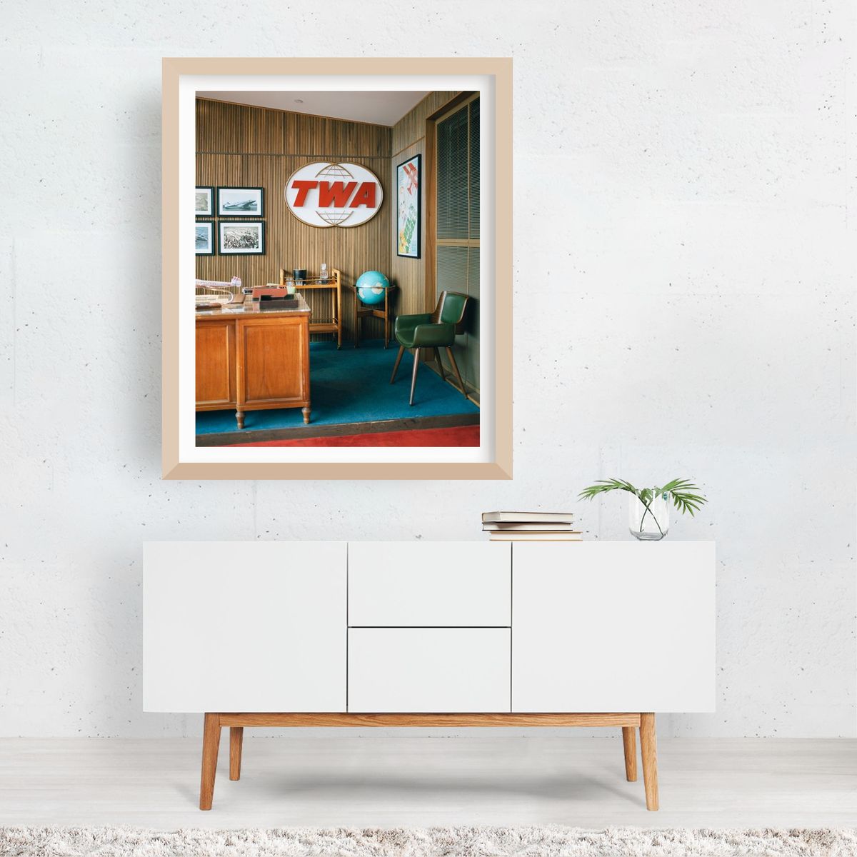 Howard Hughes' Office, TWA Flight Center 01 | On the Roadside: Posters ...