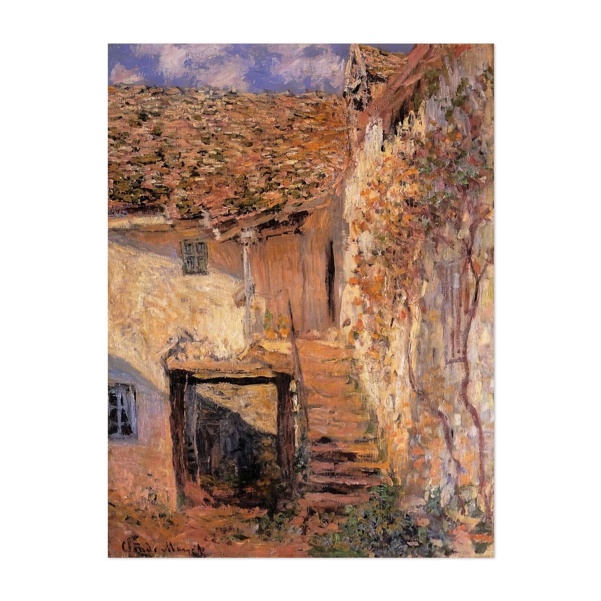 The Steps - claude monet | Framer Gallery | Wall Art & Prints