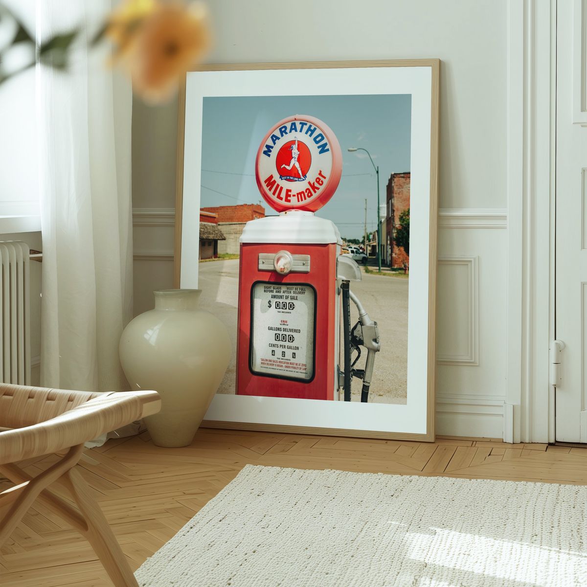 Marathon Mile-Maker, Route 66 | On the Roadside: Posters, Framed Wall ...