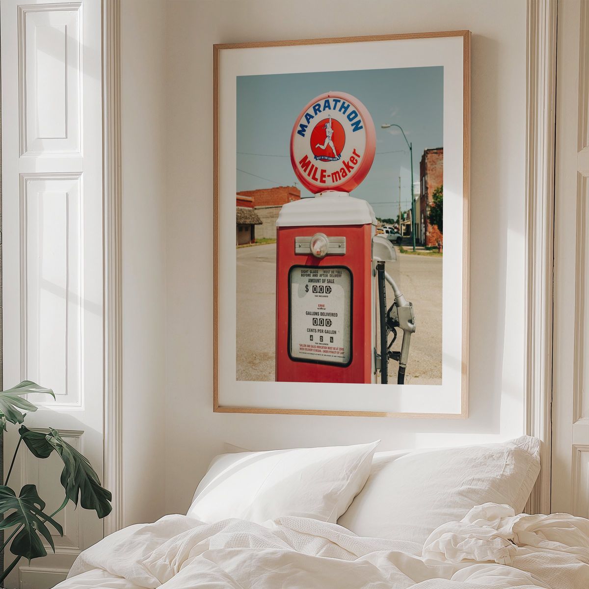 Marathon Mile-Maker, Route 66 | On the Roadside: Posters, Framed Wall ...