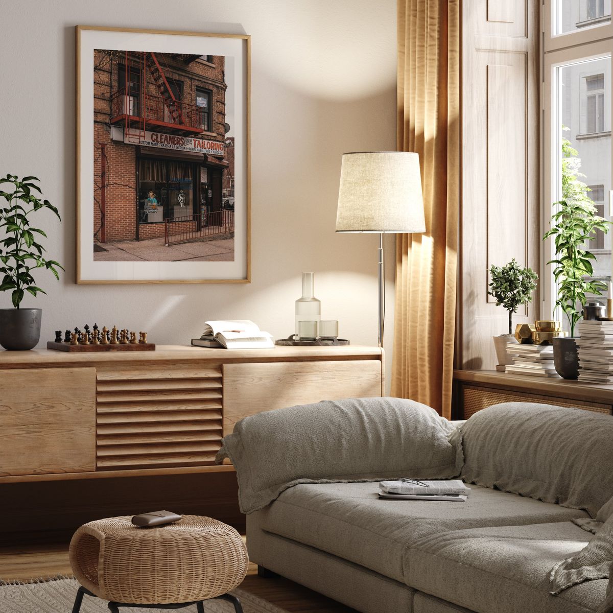 Cleaners, Williamsburg | The Americana Project | Prints & Frames