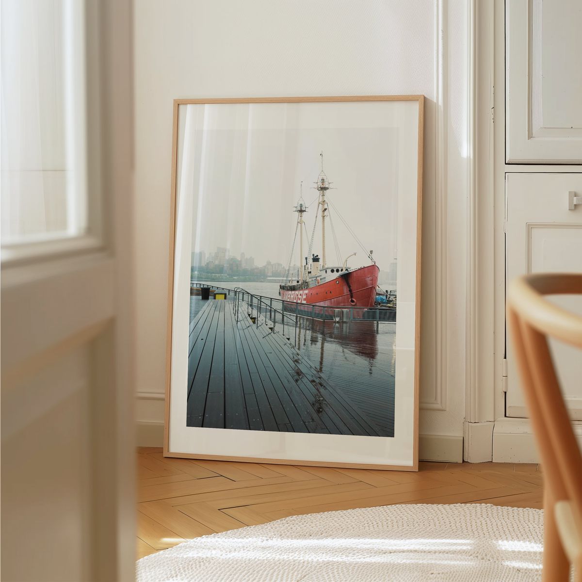 Lightship Ambrose | On the Roadside: Posters, Framed Wall Art & Home Decor