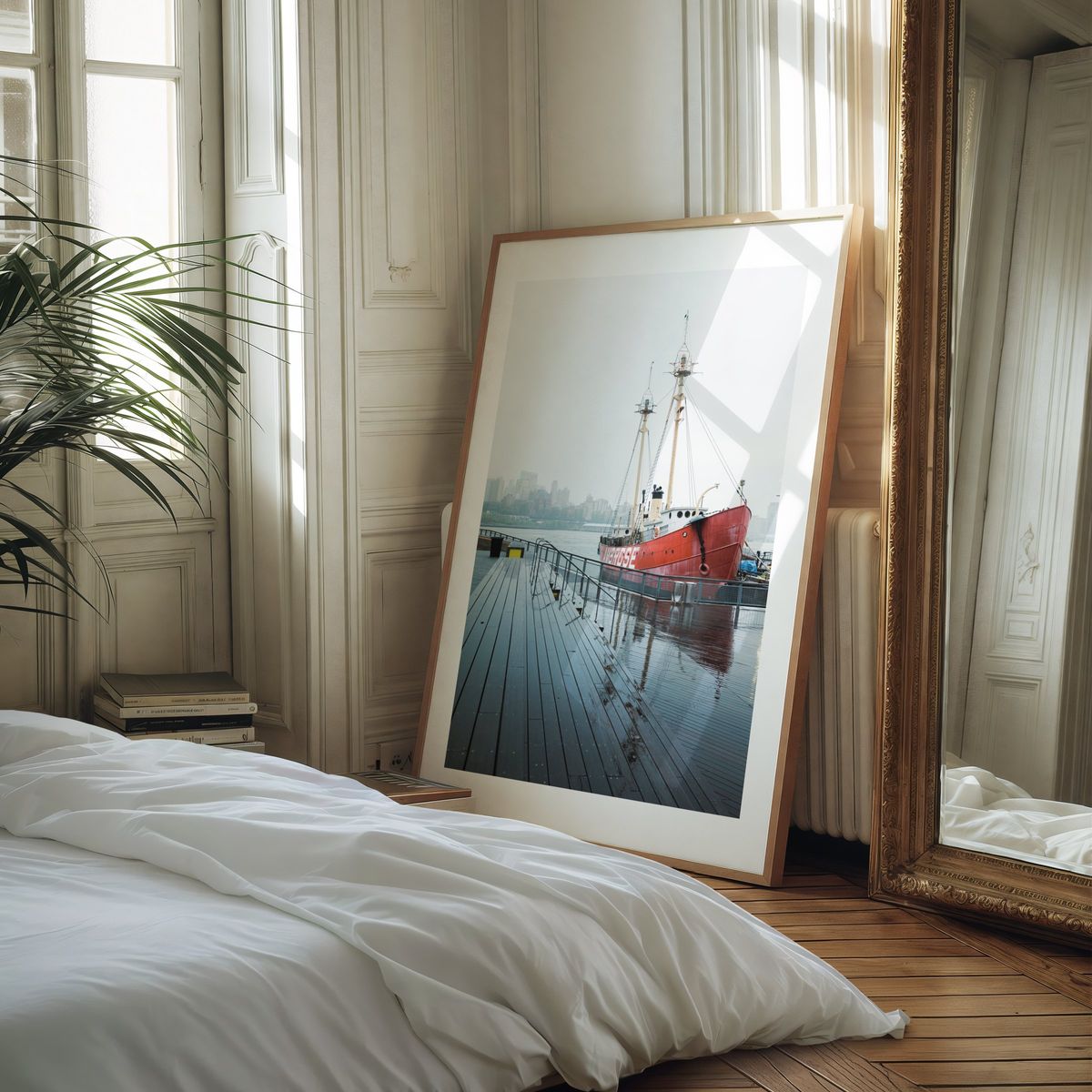 Lightship Ambrose | On the Roadside: Posters, Framed Wall Art & Home Decor