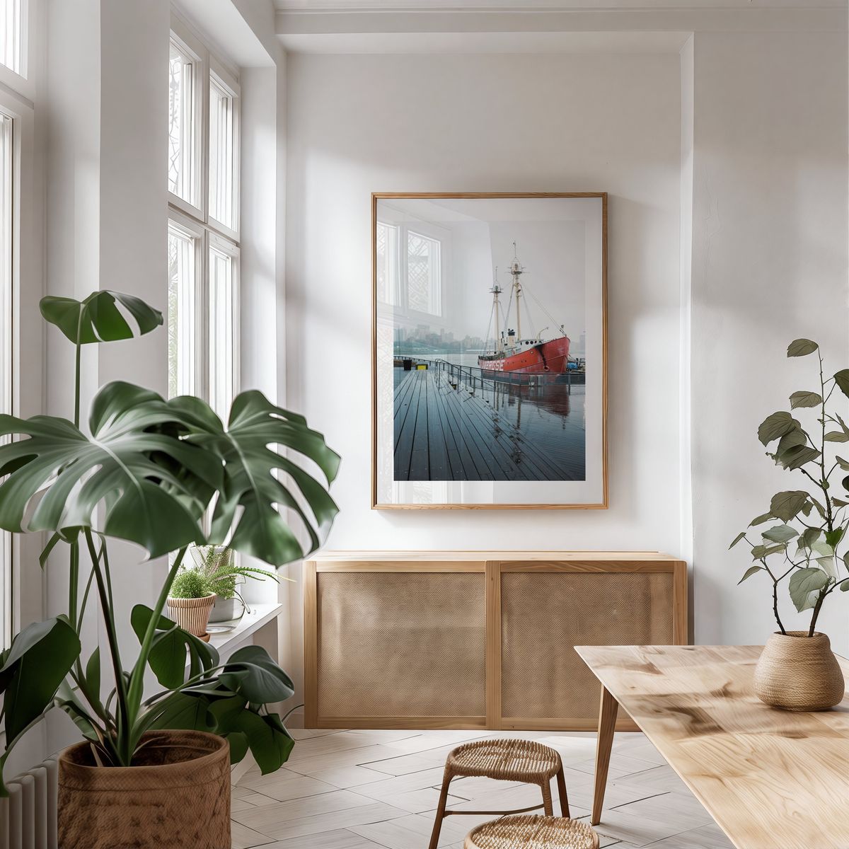 Lightship Ambrose | On the Roadside: Posters, Framed Wall Art & Home Decor