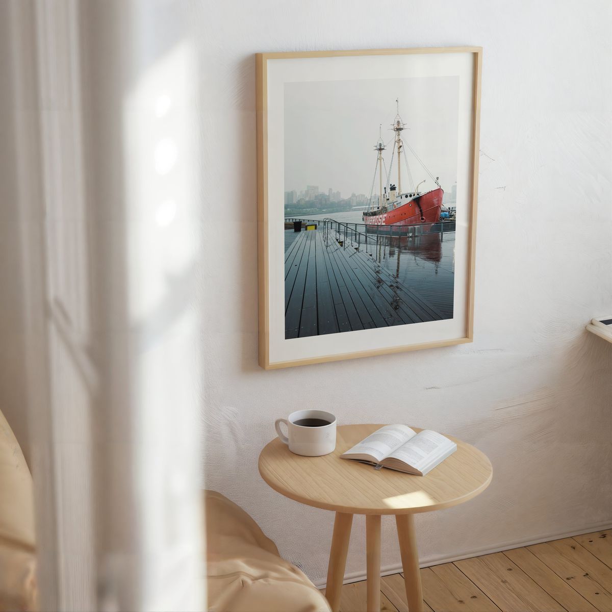 Lightship Ambrose | On the Roadside: Posters, Framed Wall Art & Home Decor