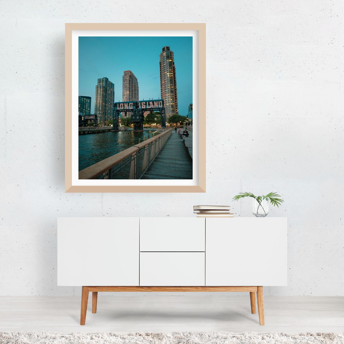 LIC Piers 05 | On the Roadside: Posters, Framed Wall Art & Home Decor