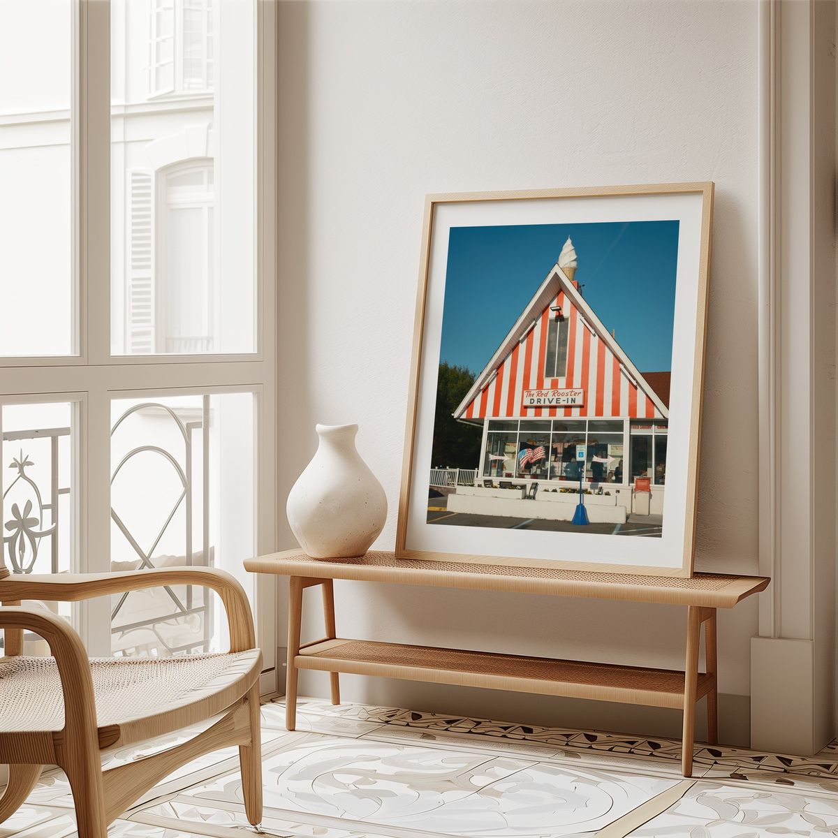 Red Rooster Drive-In, Brewster | The Americana Project | Prints & Frames