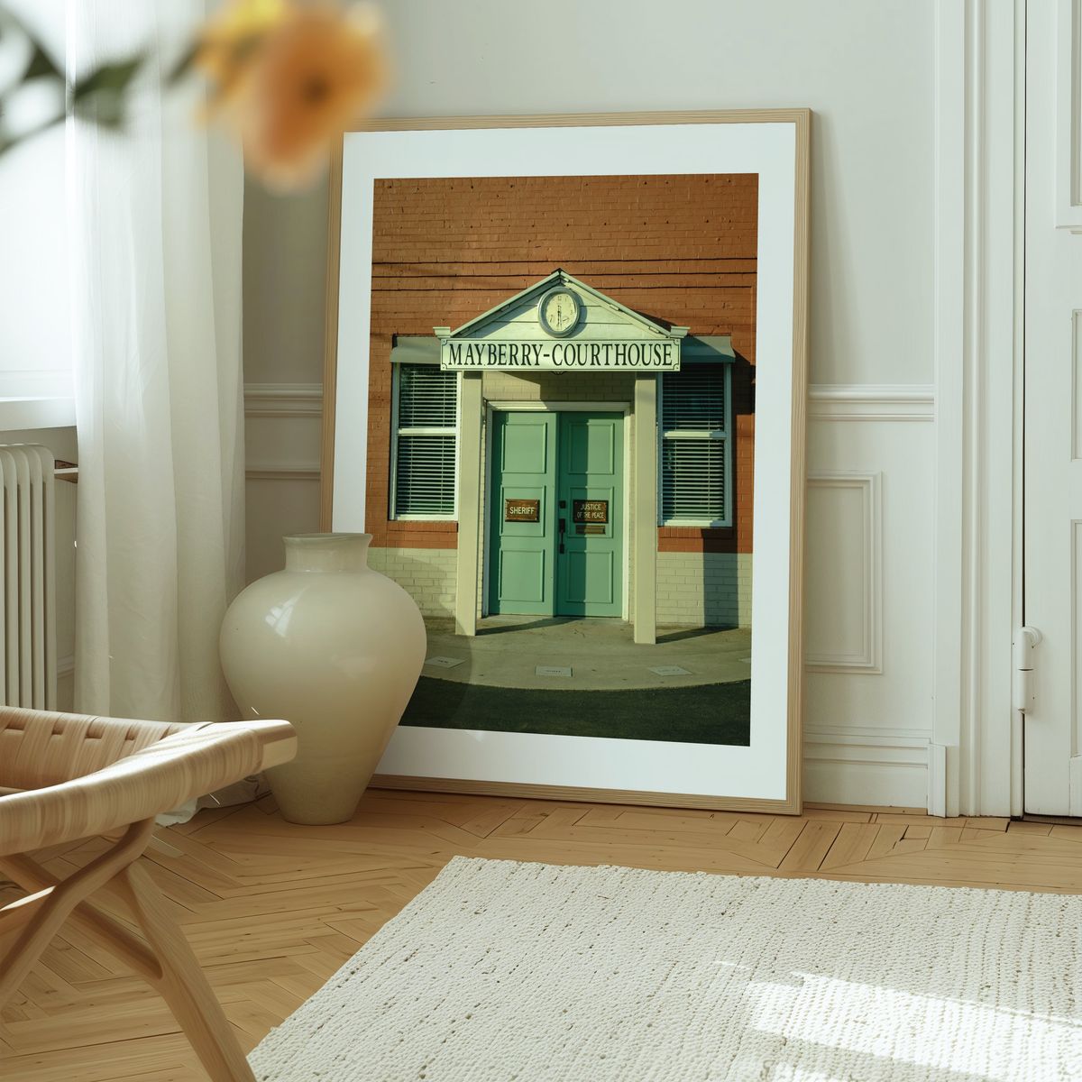 Mayberry Courthouse & Jail, Mount Airy | On the Roadside: Posters ...