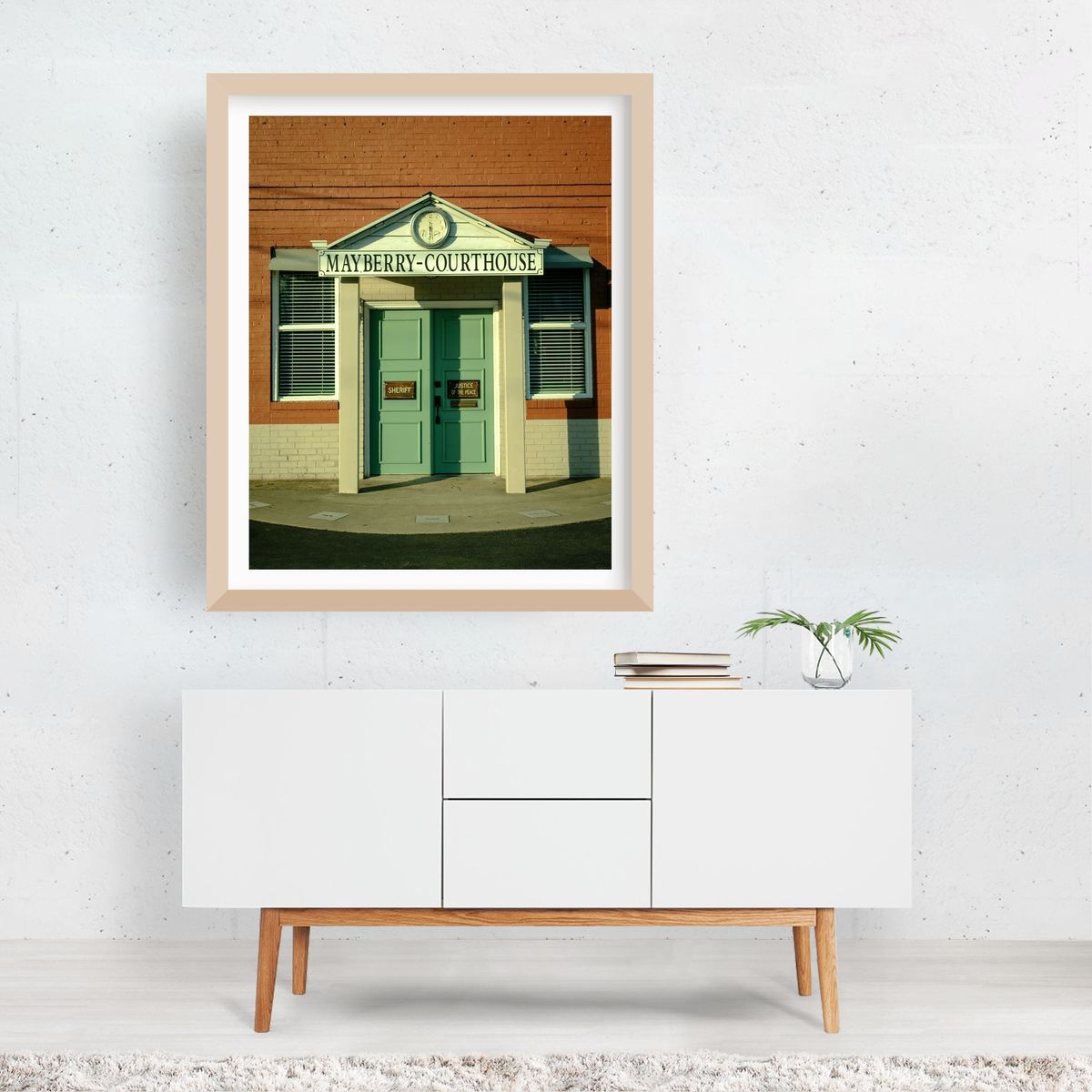 Mayberry Courthouse & Jail, Mount Airy | On the Roadside: Posters ...