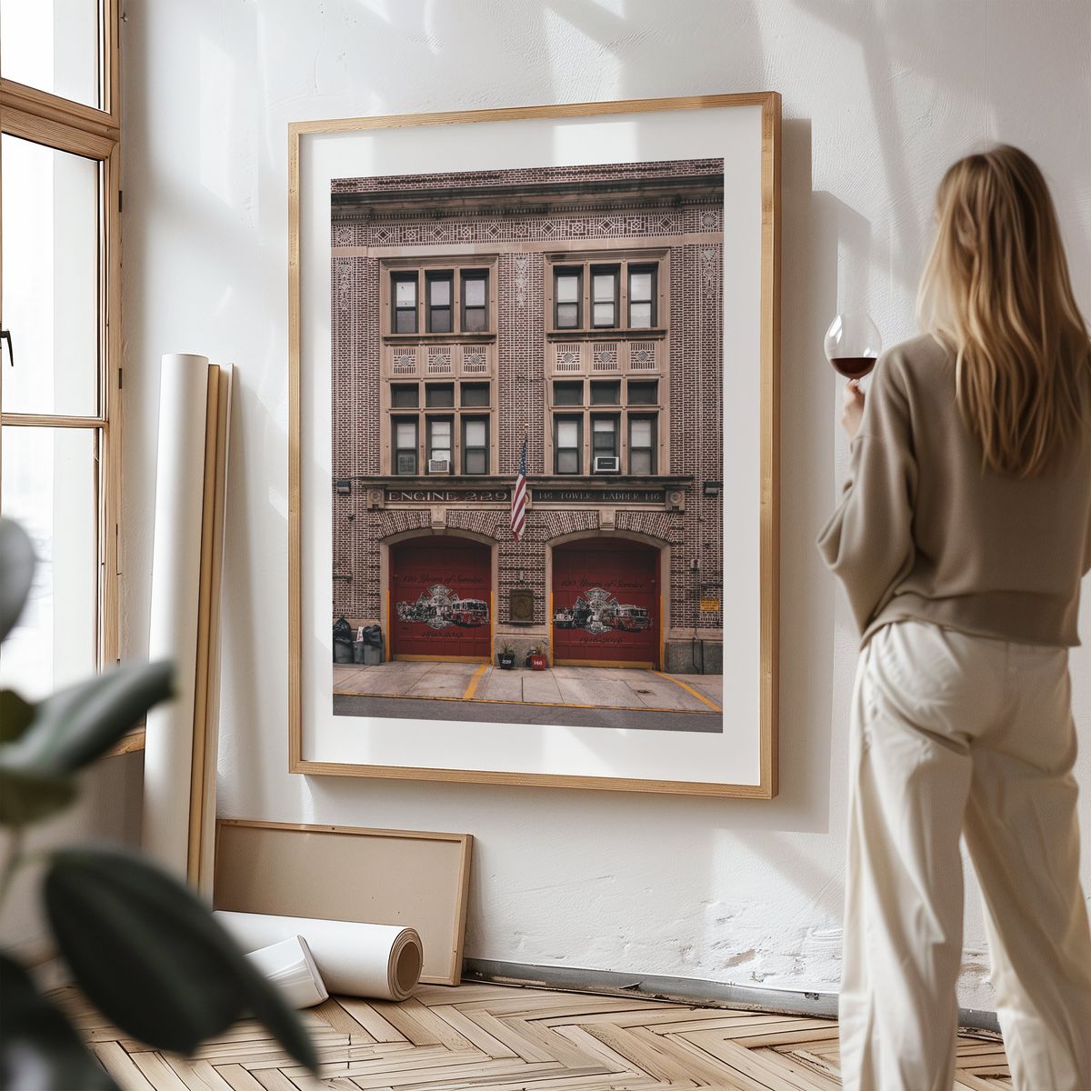 Fire Station, Williamsburg | The Americana Project | Prints & Frames