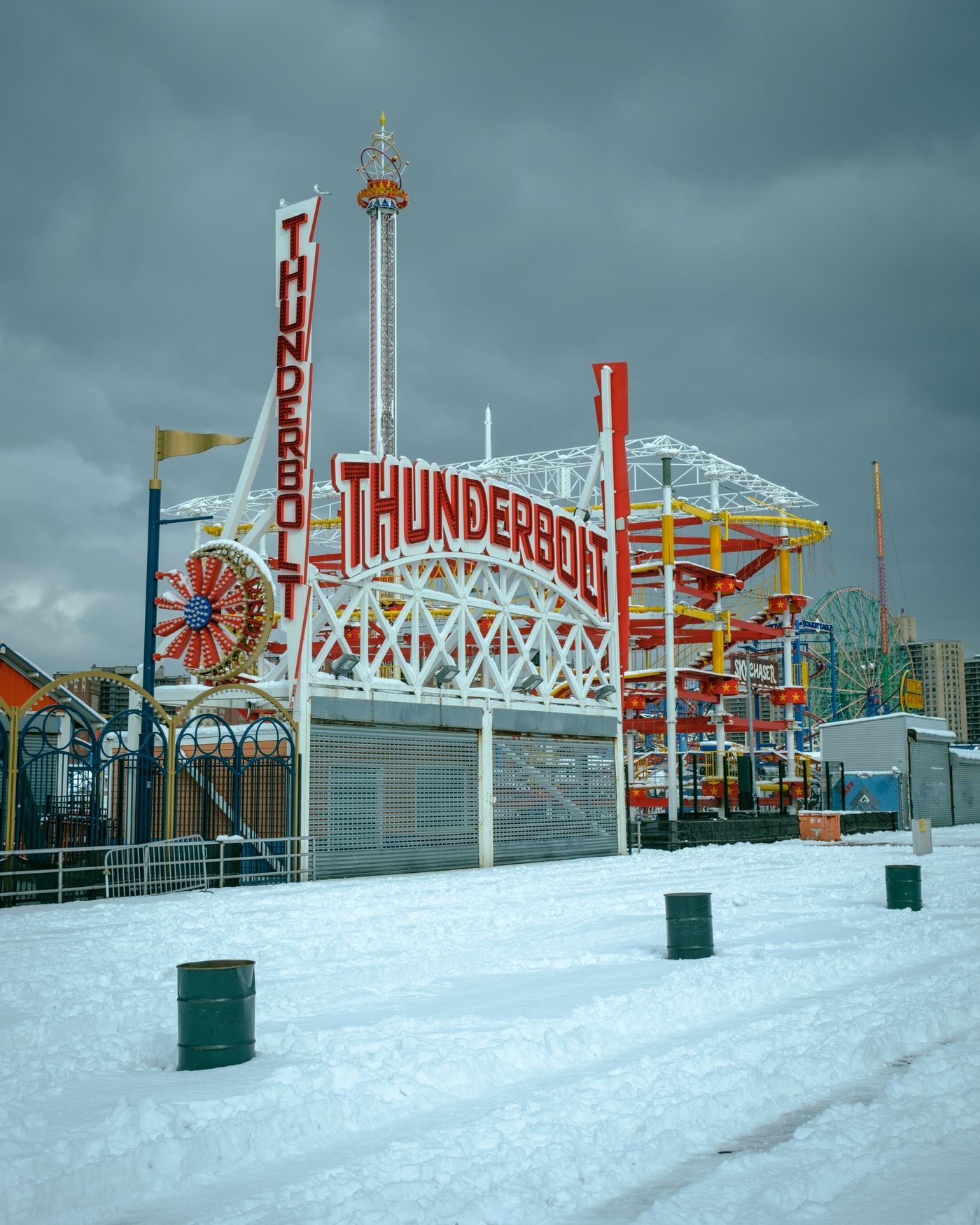 Thunderbolt, Coney Island | On the Roadside: Posters, Framed Wall Art ...