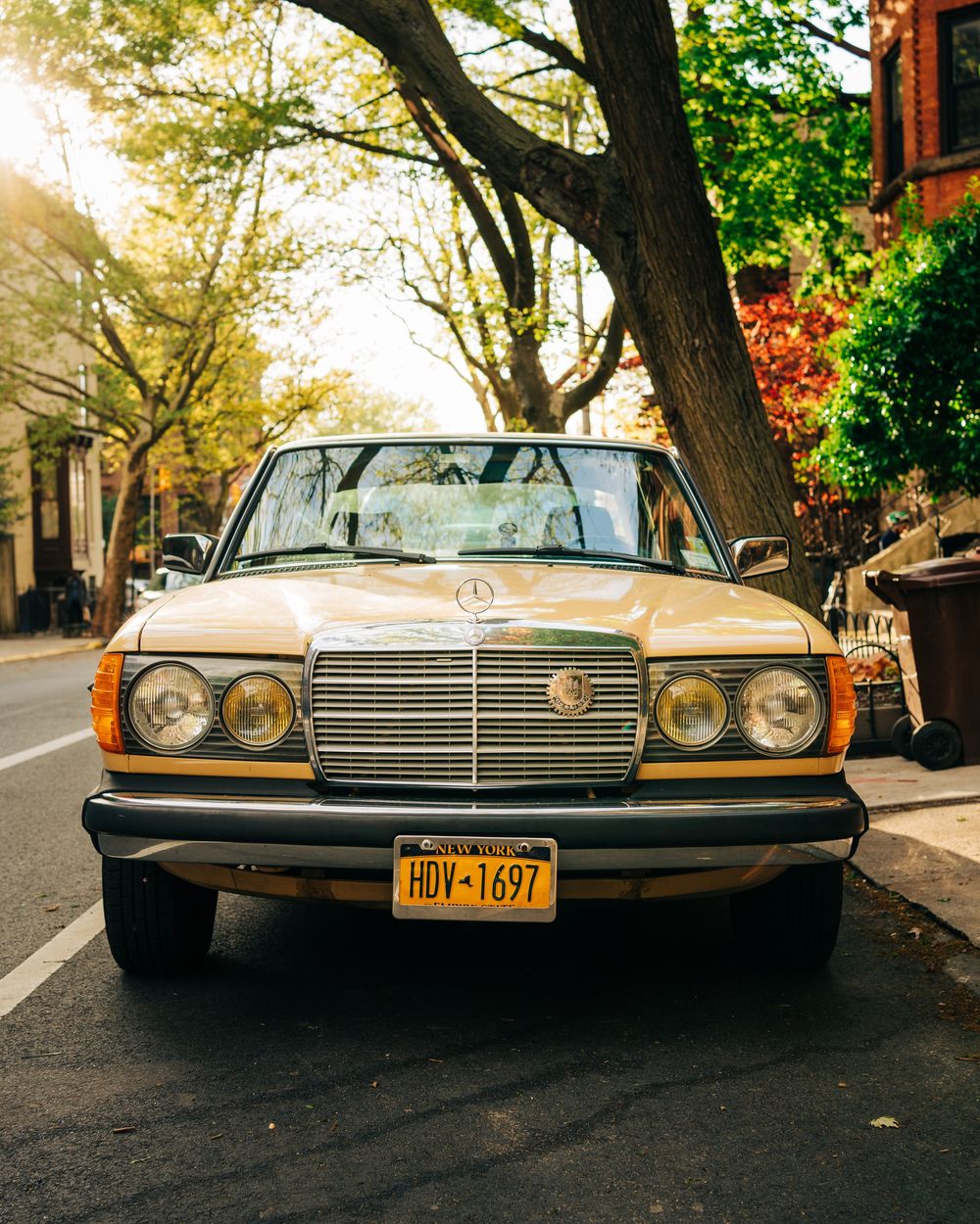 Vintage Mercedes, Park Slope | On the Roadside: Posters, Framed Wall ...