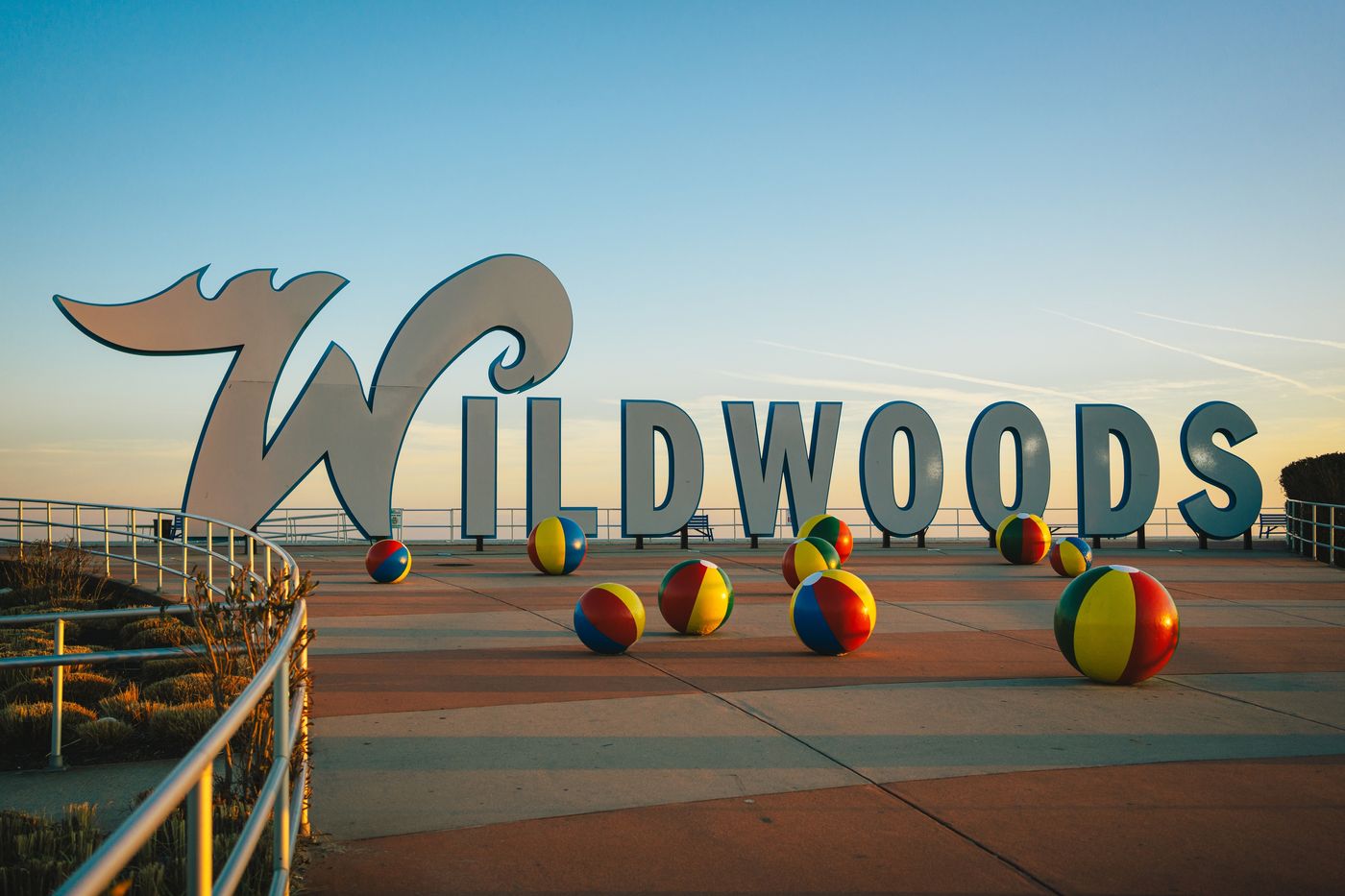 Wildwoods Beach Ball Sign | On the Roadside: Posters, Framed Wall Art ...