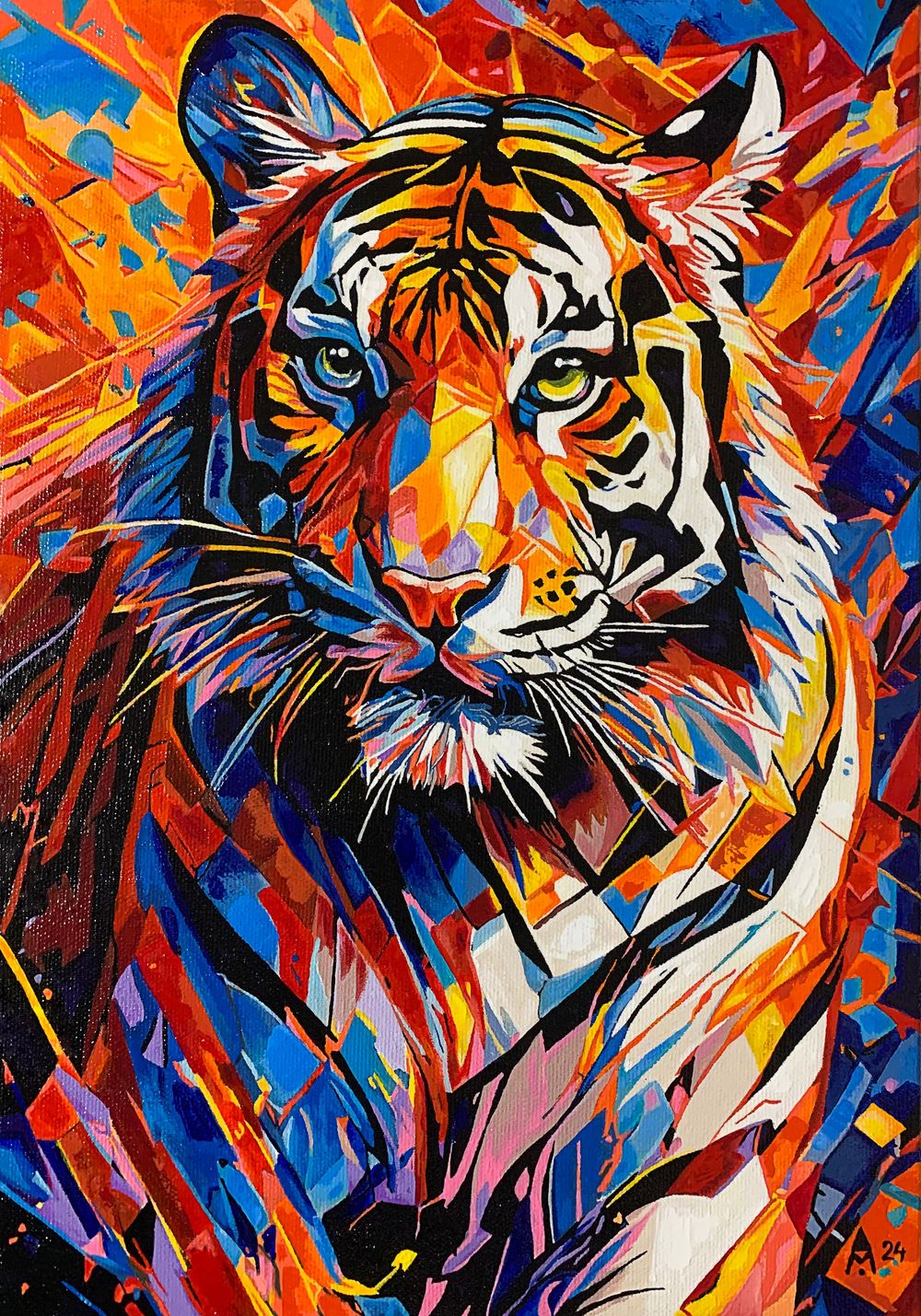 Bright Tiger | Framer Gallery | Framed Wall Art Prints