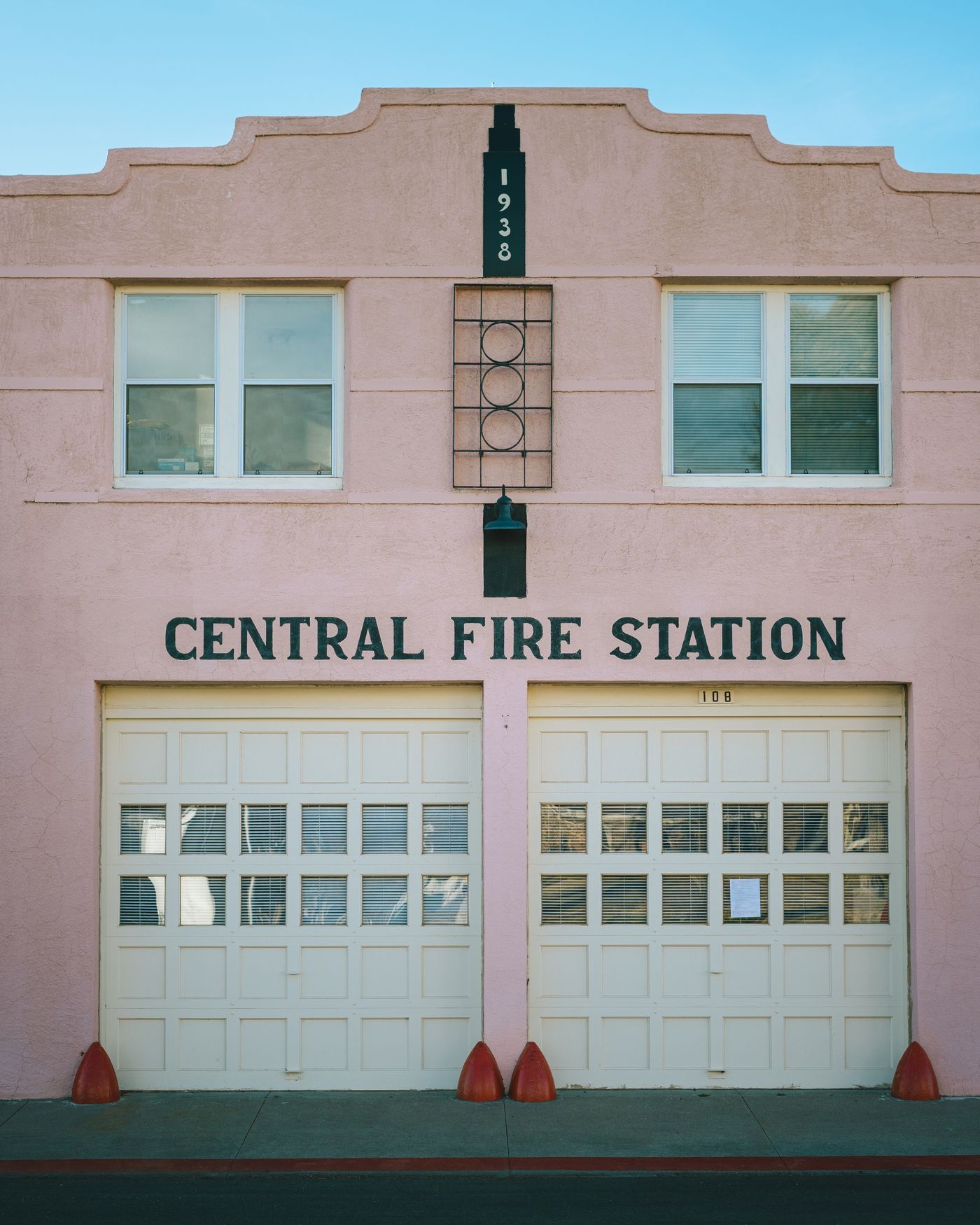 Central Fire Station, Marfa | On the Roadside: Posters, Framed Wall Art ...