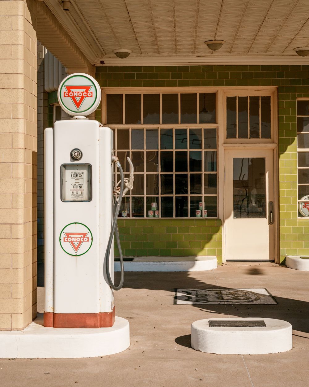 Conoco Tower Station on Route 66, Shamrock 01 | Framer Gallery | Wall ...