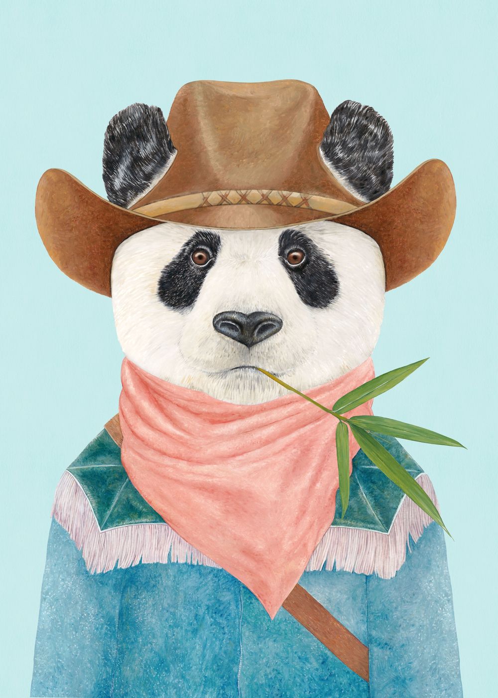 Cowboy Panda | Framer Gallery | Framed Wall Art Prints