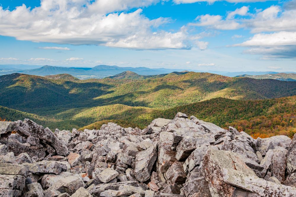Early Fall in the Appalachian Mountains of VA | Framer Gallery | Framed ...