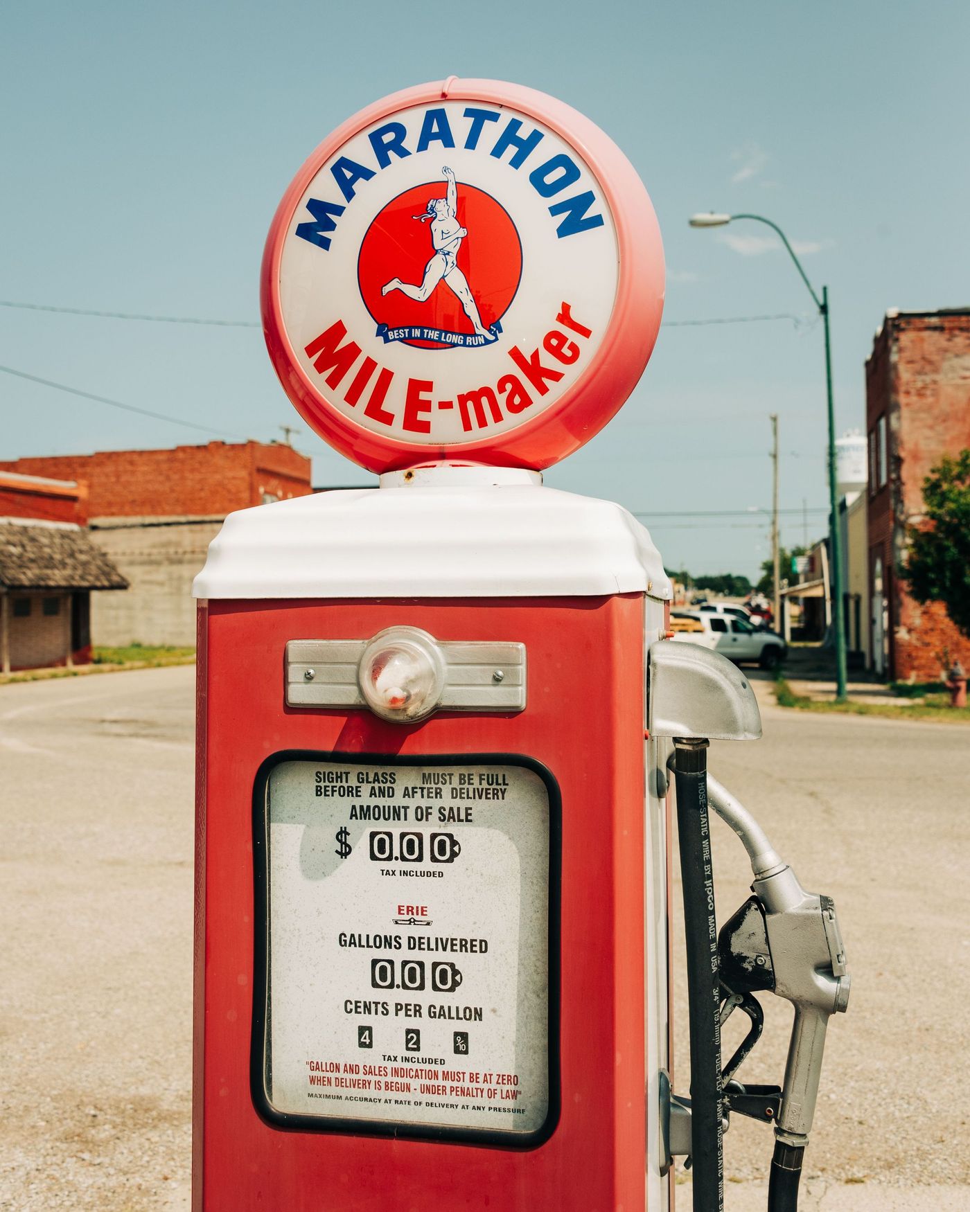 Marathon Mile-Maker, Route 66 | On the Roadside: Posters, Framed Wall ...