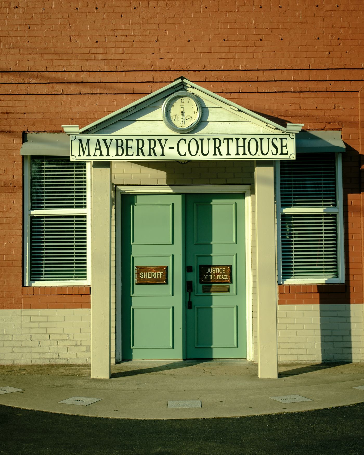 Mayberry Courthouse & Jail, Mount Airy | On the Roadside: Posters ...