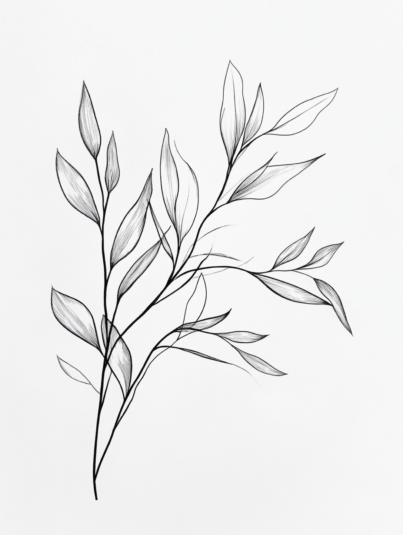 Minimalist Flower Line Drawing | Framer Gallery | Framed Wall Art Prints