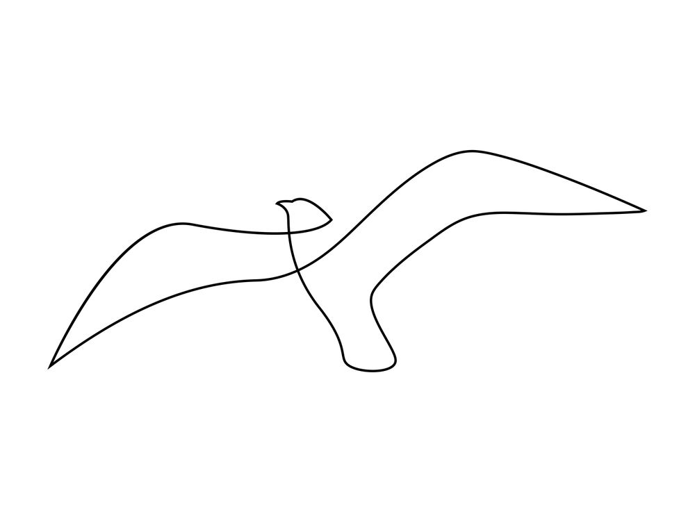 One Line Bird | Framer Gallery | Framed Wall Art Prints