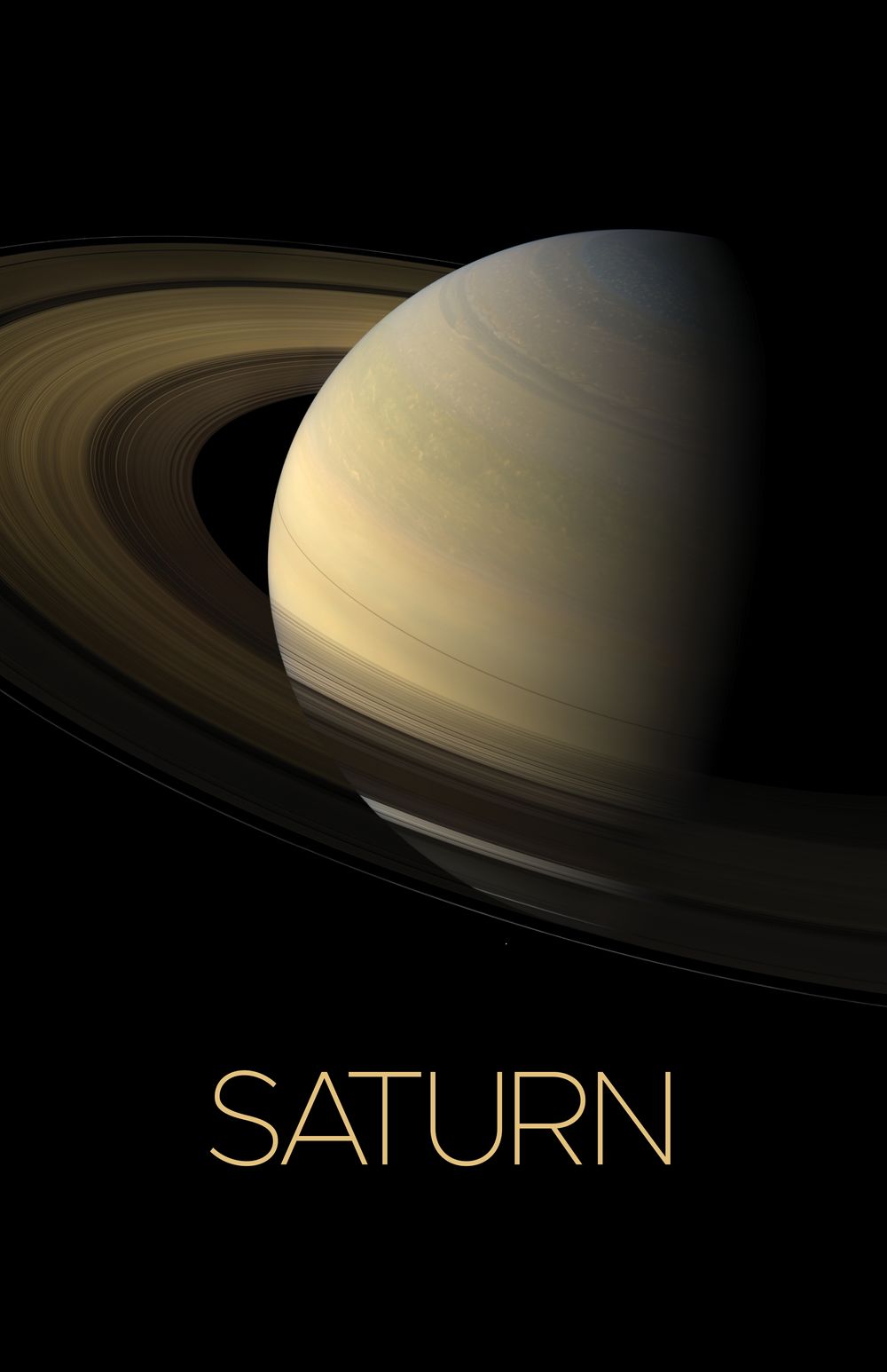 Outer Space, Solar System, Planet Saturn 01 | Framer Gallery | Framed ...