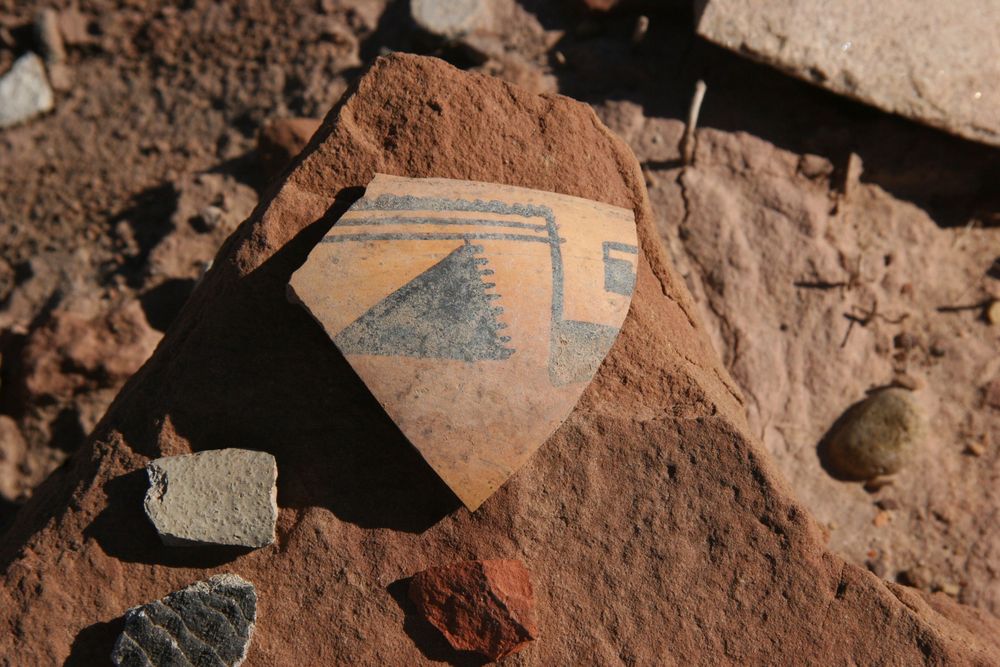 Arizona Ancient Pottery Shards | Photo Impressions by Fern Shaffer